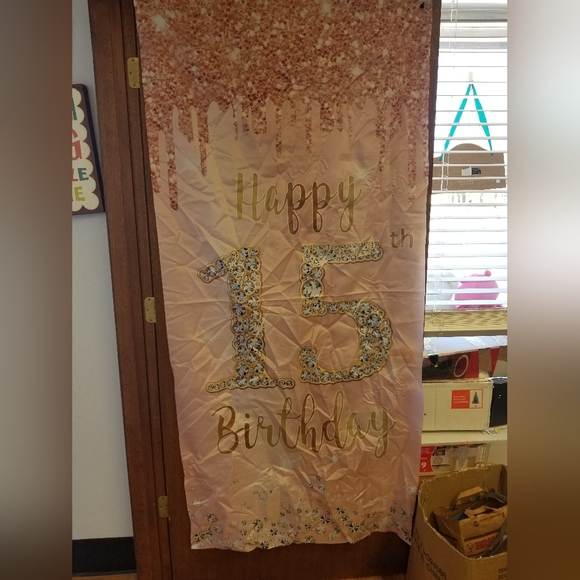 Other | Happy 15th Birthday Banner | Poshmark